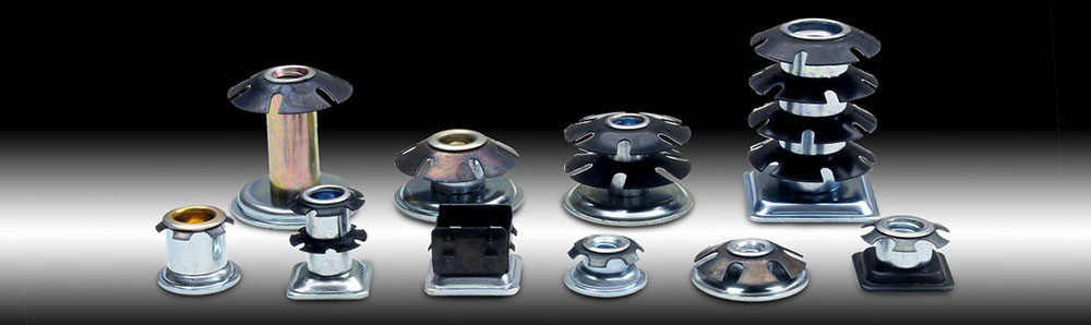 Metal Threaded Star Type Insert for 3/4 Round Tubing Insert 1/4-20 ...